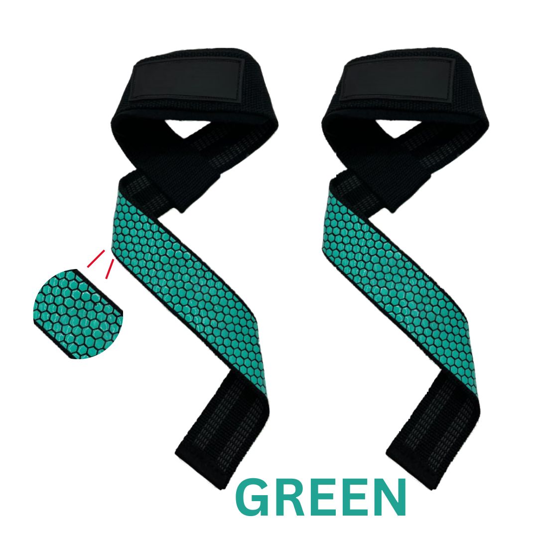 Lifting Wrist Straps 2.0 – For Weightlifting, Powerlifting – Nacademy